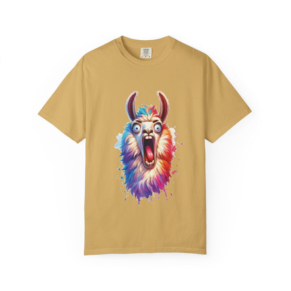 Hilarious Screaming Alpaca – Spitting Mad Drama Meme T-Shirt – UPro ...